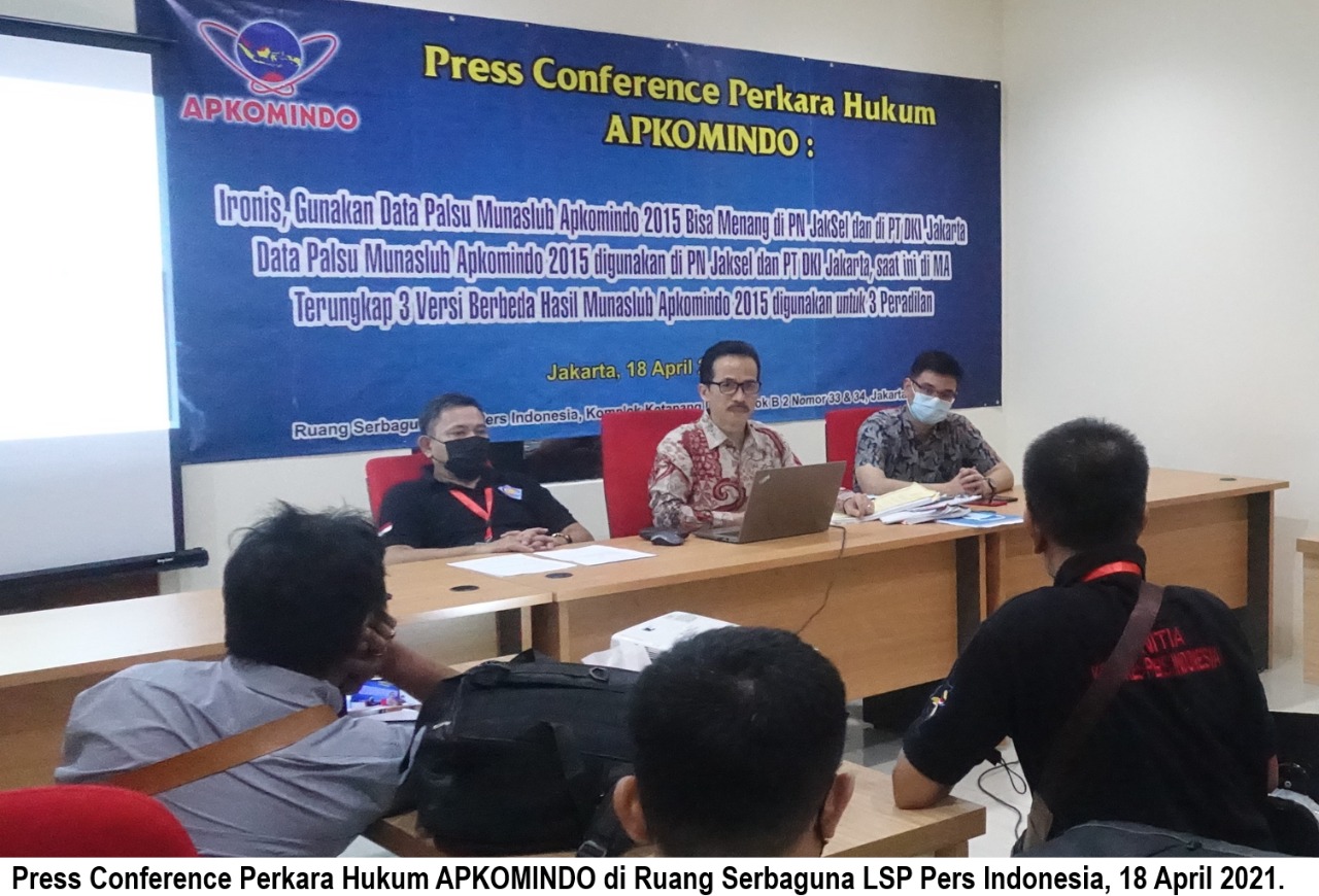 Penggugat Ketum APKOMINDO Diduga Gunakan Dokumen Palsu | SKI Nusantara Post