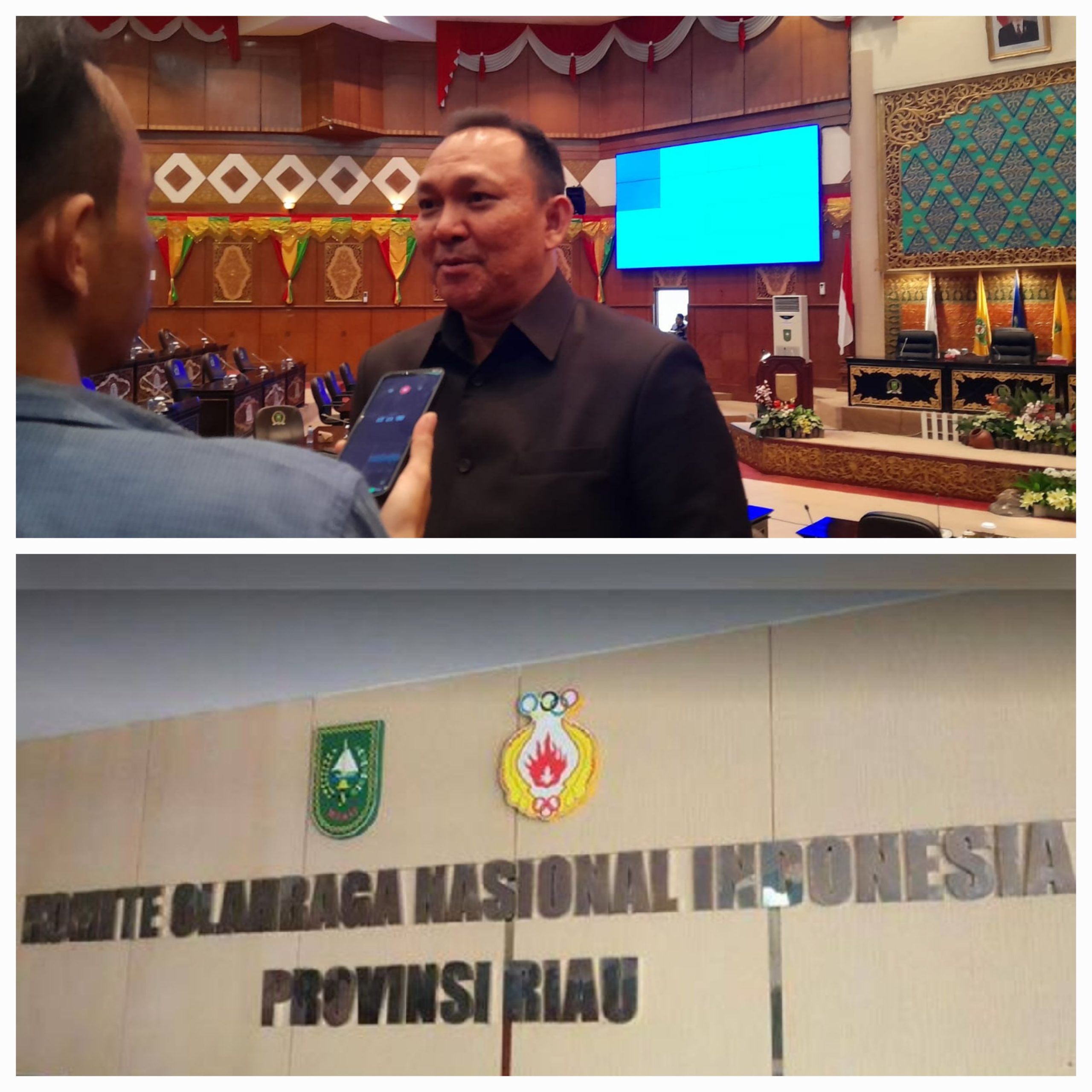 Nurzafri Anggota Dprd Riau,Sesalkan KONI Riau Diduga Usir Wartawan | SKI Nusantara Post